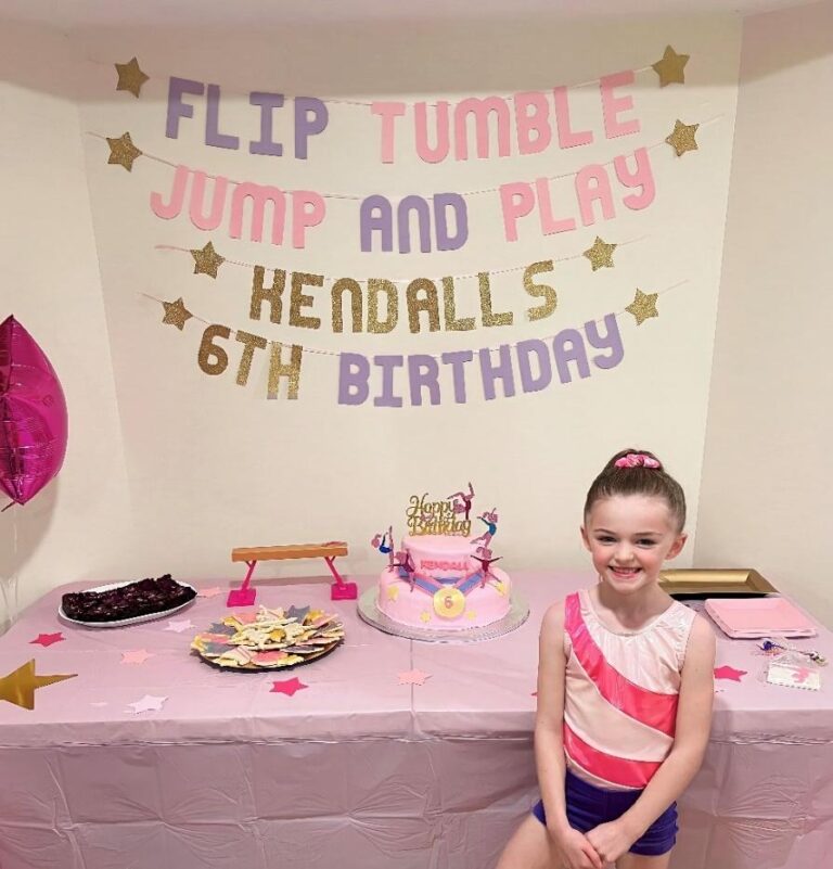 Cartwheels and Cookies: A Gymnastics Birthday Party - We Like To Party Plan