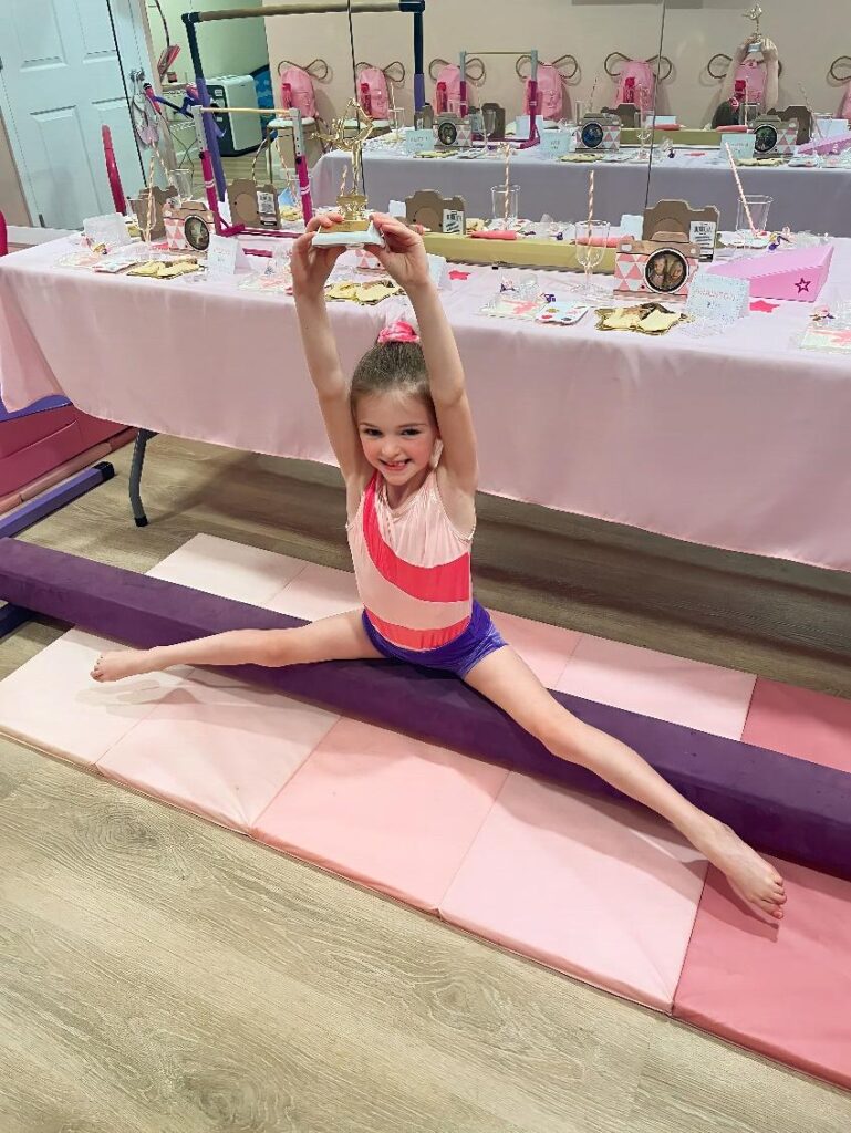 Cartwheels and Cookies: A Gymnastics Birthday Party - We Like To Party Plan
