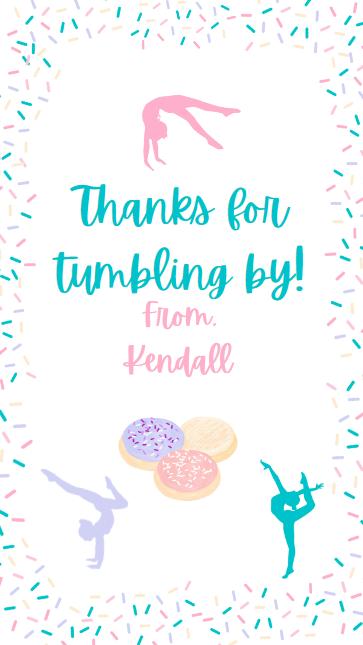 Cartwheels and Cookies: A Gymnastics Birthday Party - We Like To Party Plan