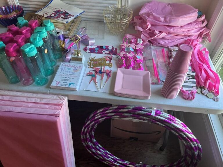 Cartwheels and Cookies: A Gymnastics Birthday Party - We Like To Party Plan