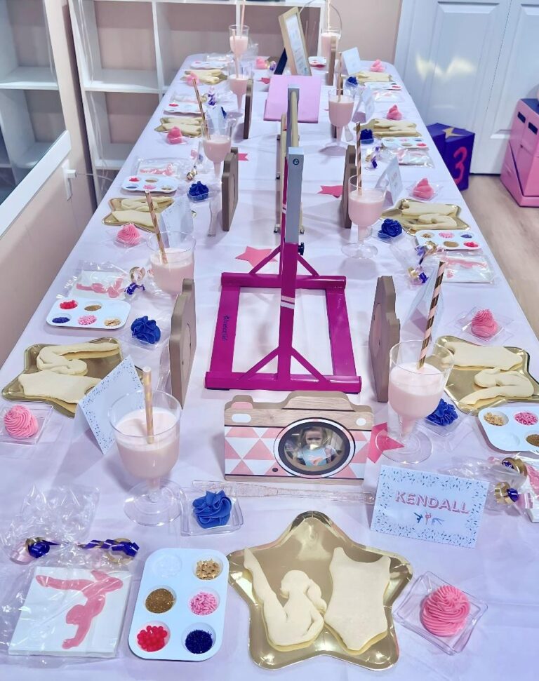 Cartwheels and Cookies: A Gymnastics Birthday Party - We Like To Party Plan