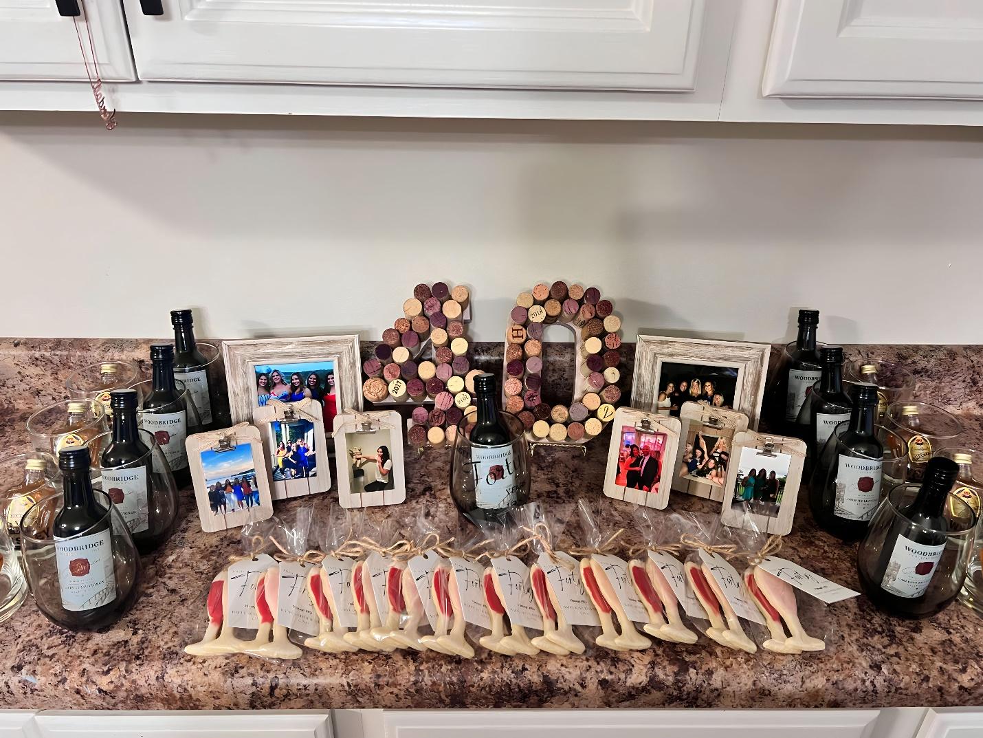 Aged 40 Years: A Wine Themed Birthday Party - We Like To Party Plan