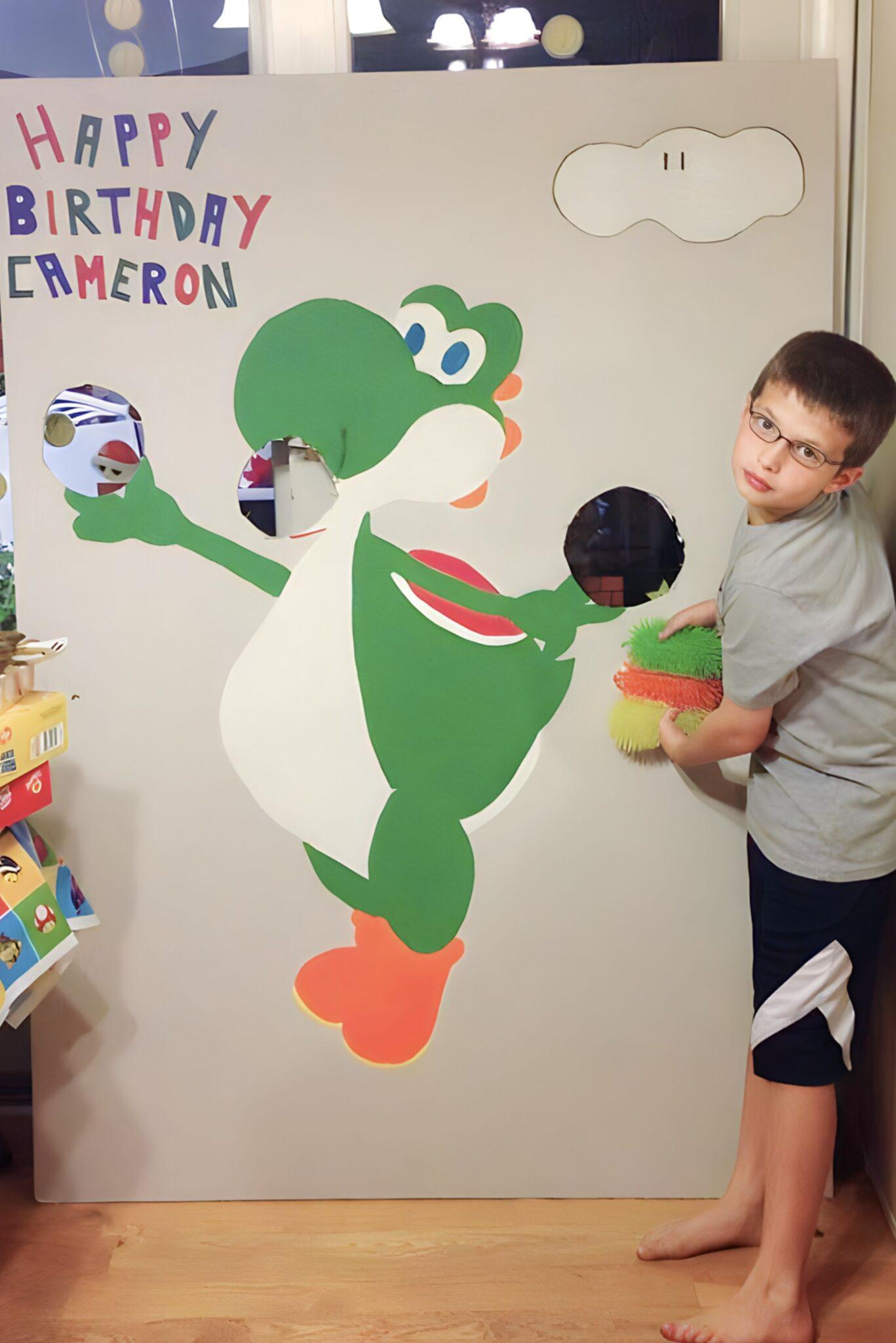 A Super Mario Themed Birthday Party We Like To Party Plan