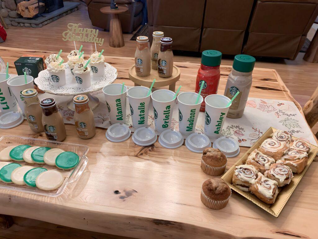 Starbucks Themed Birthday Party - We Like To Party Plan