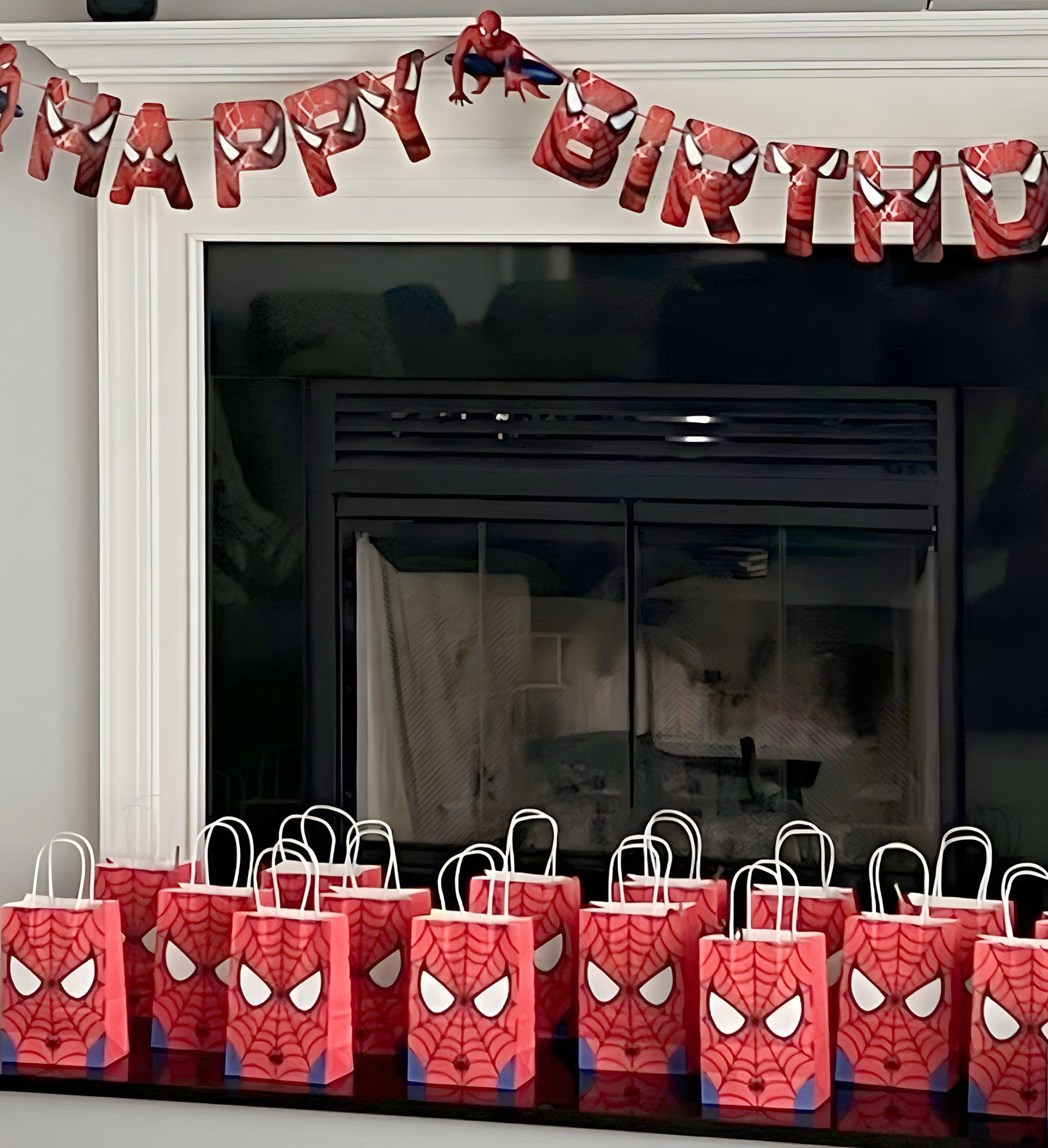 A Spiderman Themed Birthday Party - We Like To Party Plan