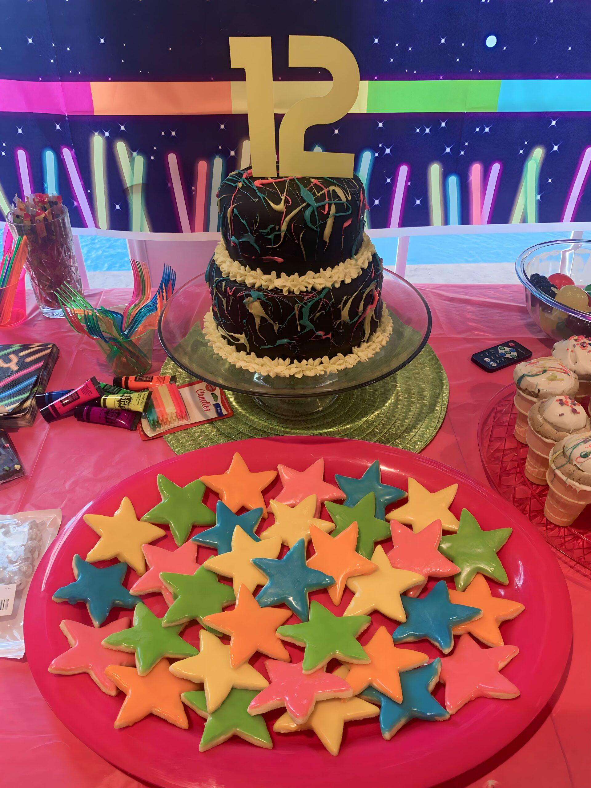 Glow in the Dark Themed Birthday Party - We Like To Party Plan