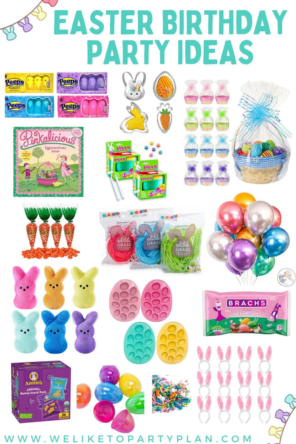 Easter Egg Hunt Themed Birthday Party - We Like To Party Plan