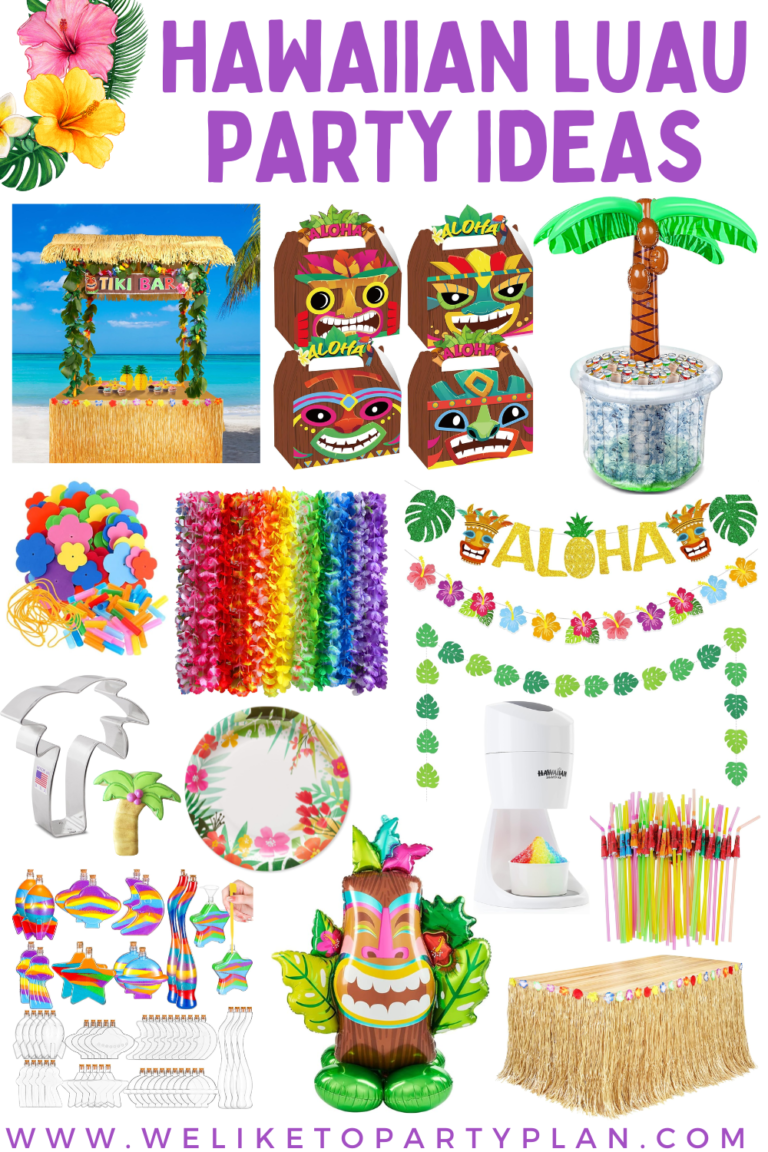 Aloha: A Hawaiian Luau Themed Birthday Party - We Like To Party Plan