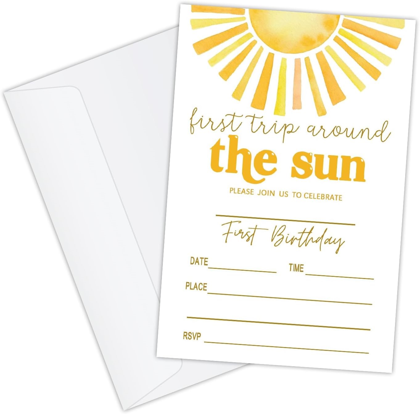 A 1st Trip Around the Sun Birthday Party Supply Guide - We Like To ...
