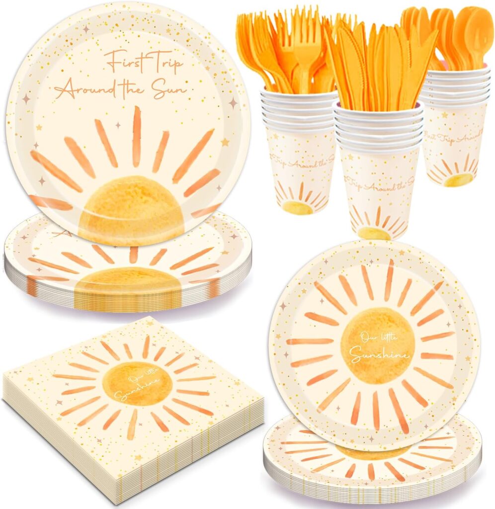 A 1st Trip Around the Sun Birthday Party Supply Guide - We Like To ...