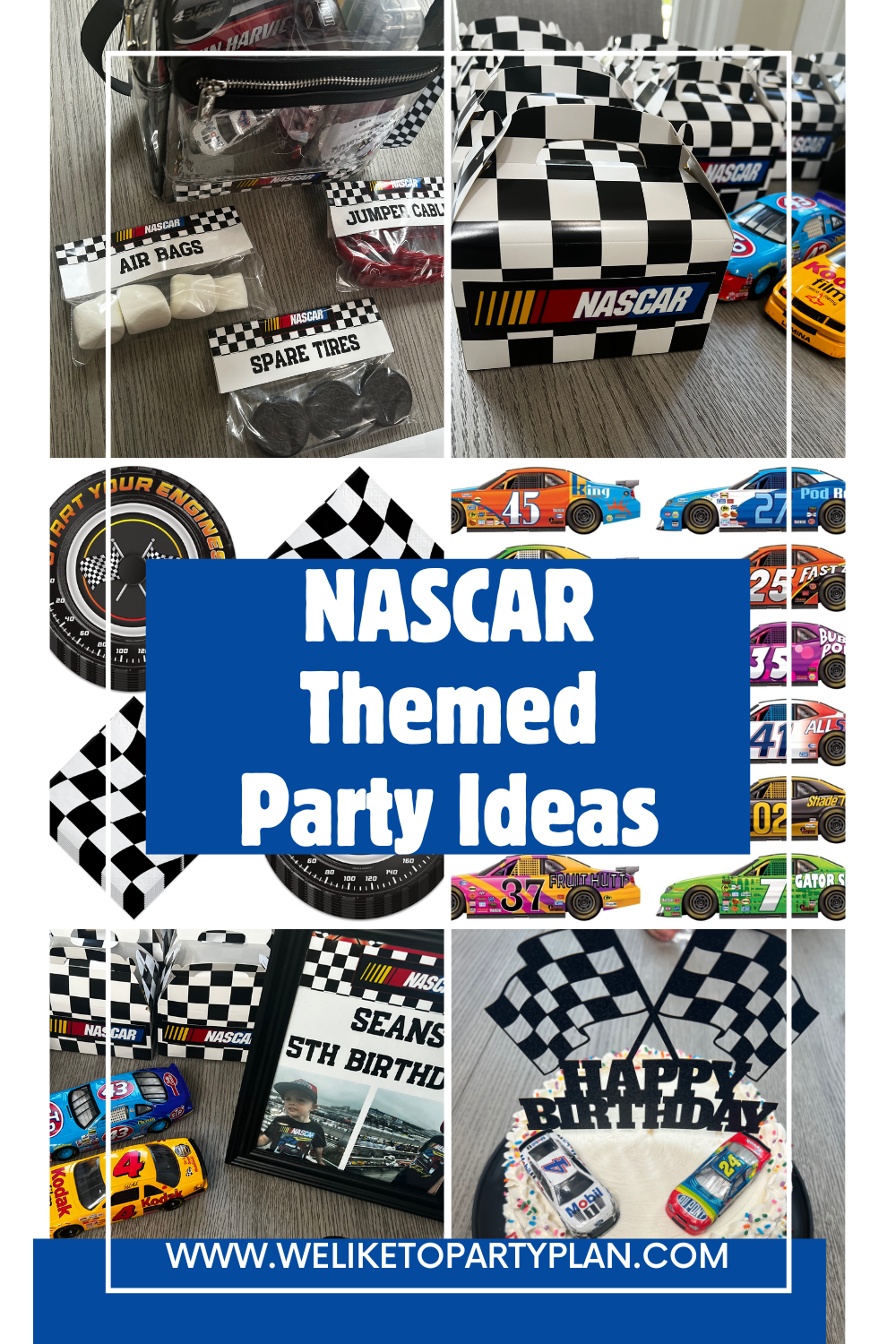 Start Your Engines: A NASCAR Themed Birthday Party - We Like To Party Plan
