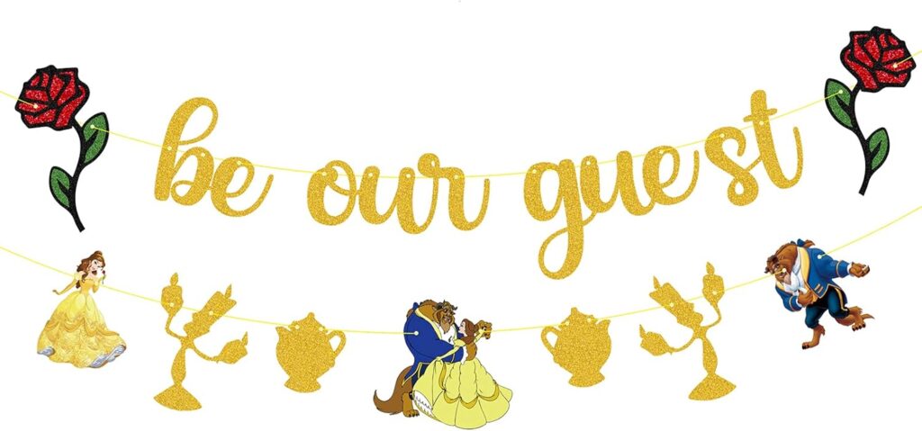 A “Be Our Guest” Party Supply Guide - We Like To Party Plan