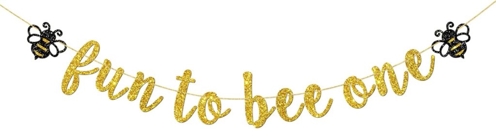 Fun to BEE One First Birthday Party Supplies - We Like To Party Plan