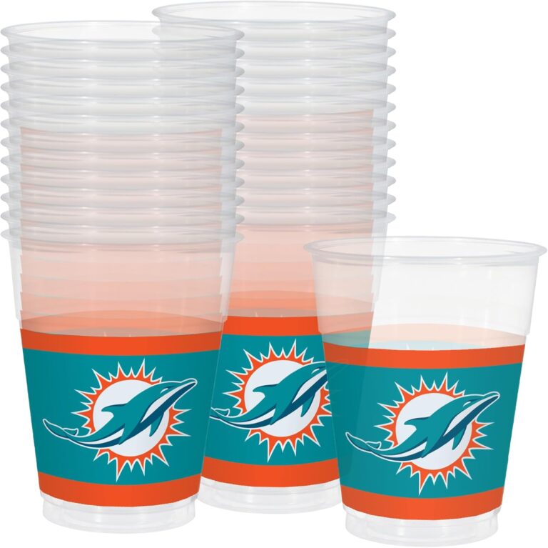 Miami Dolphins Party Supply Guide - We Like To Party Plan