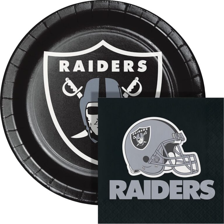 Las Vegas Raiders Party Supply Guide - We Like To Party Plan