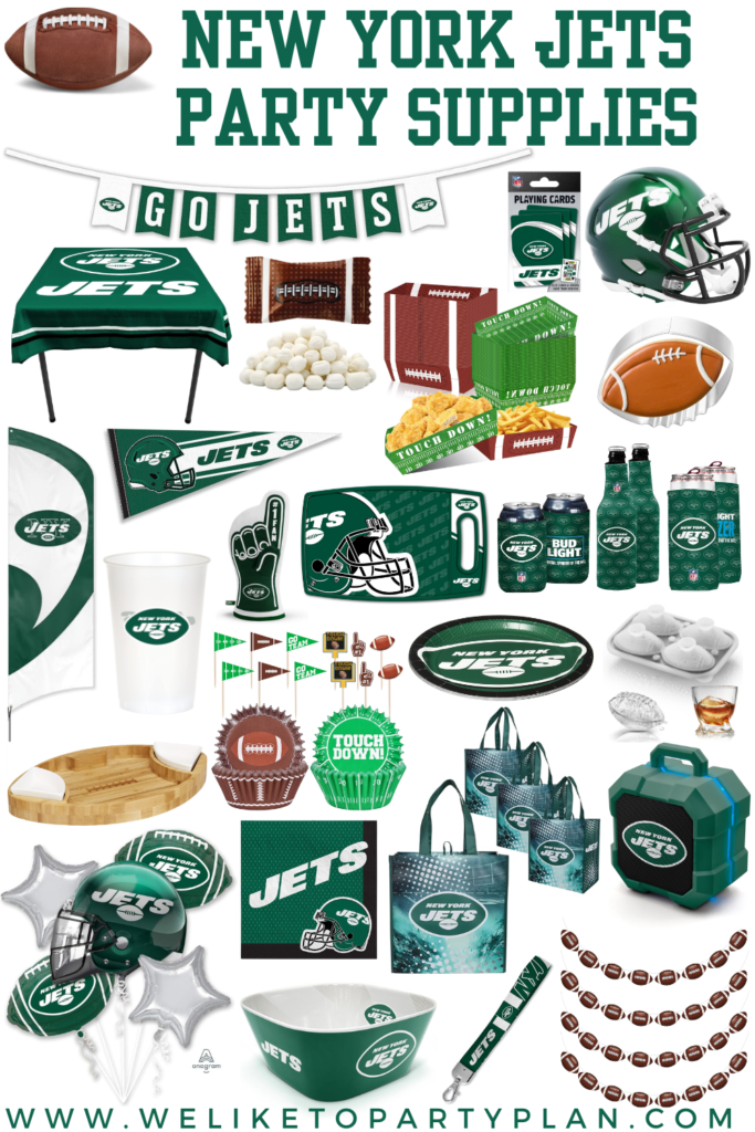 New York Jets Party Supply Guide - We Like To Party Plan