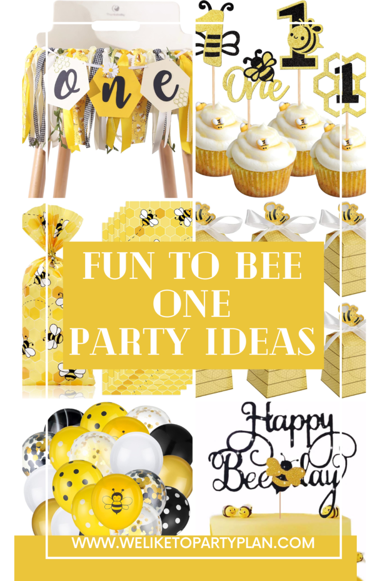 Fun to BEE One First Birthday Party Supplies - We Like To Party Plan