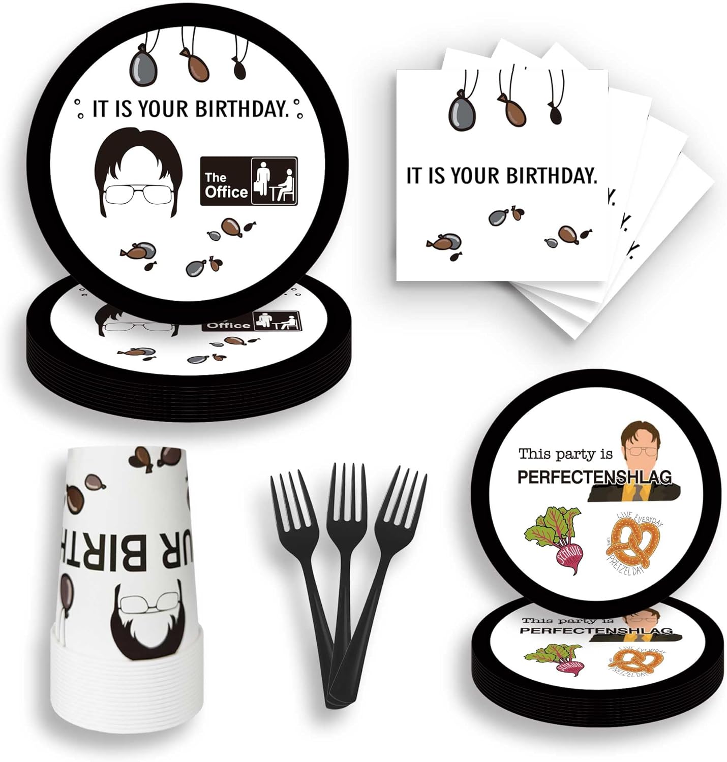 “The Office” Party Supplies - We Like To Party Plan