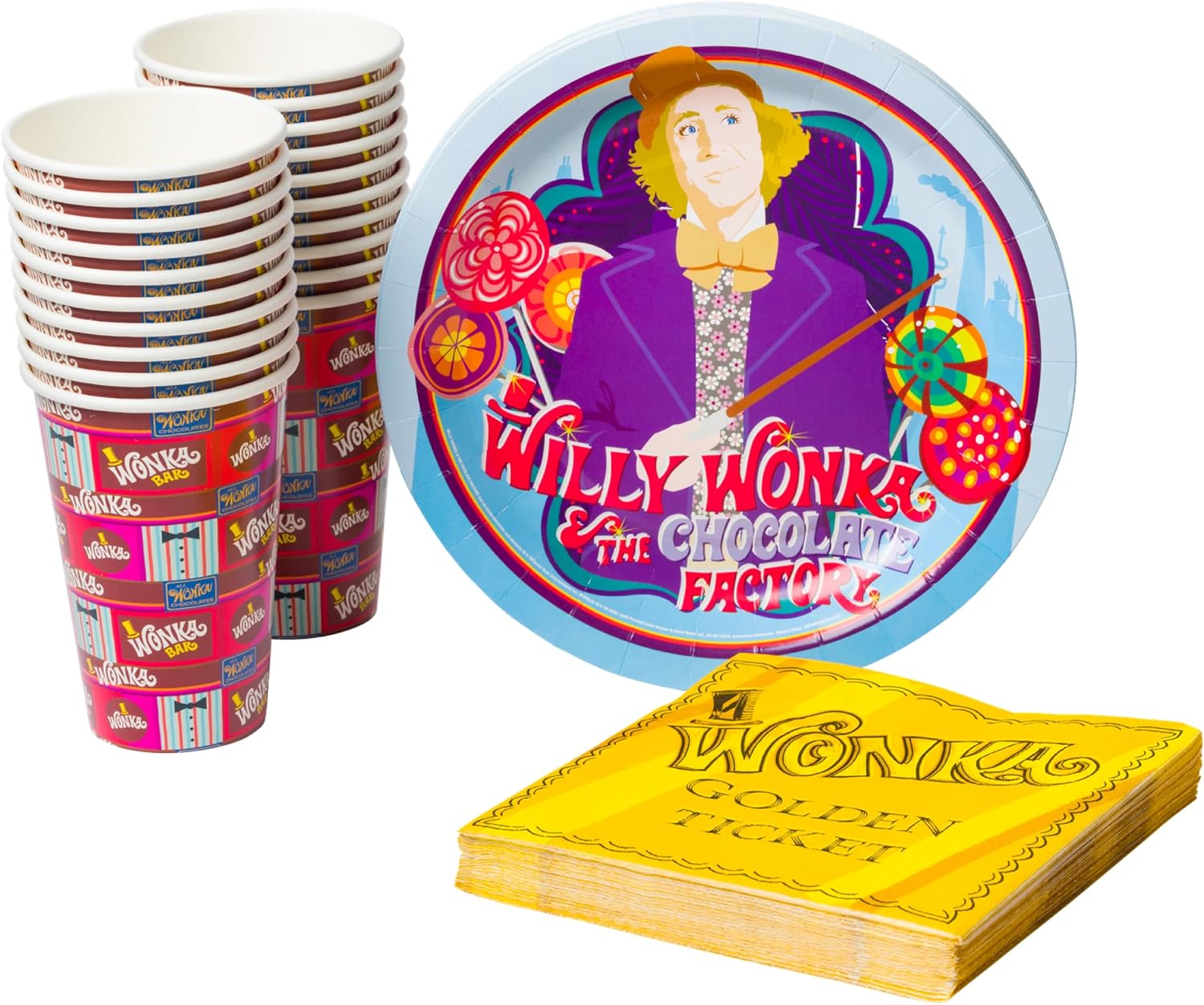 Willy Wonka and the Chocolate Factory Party Supplies - We Like To Party ...