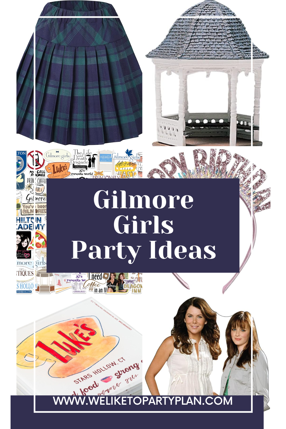 Gilmore Girls Theme Party Supplies - We Like To Party Plan