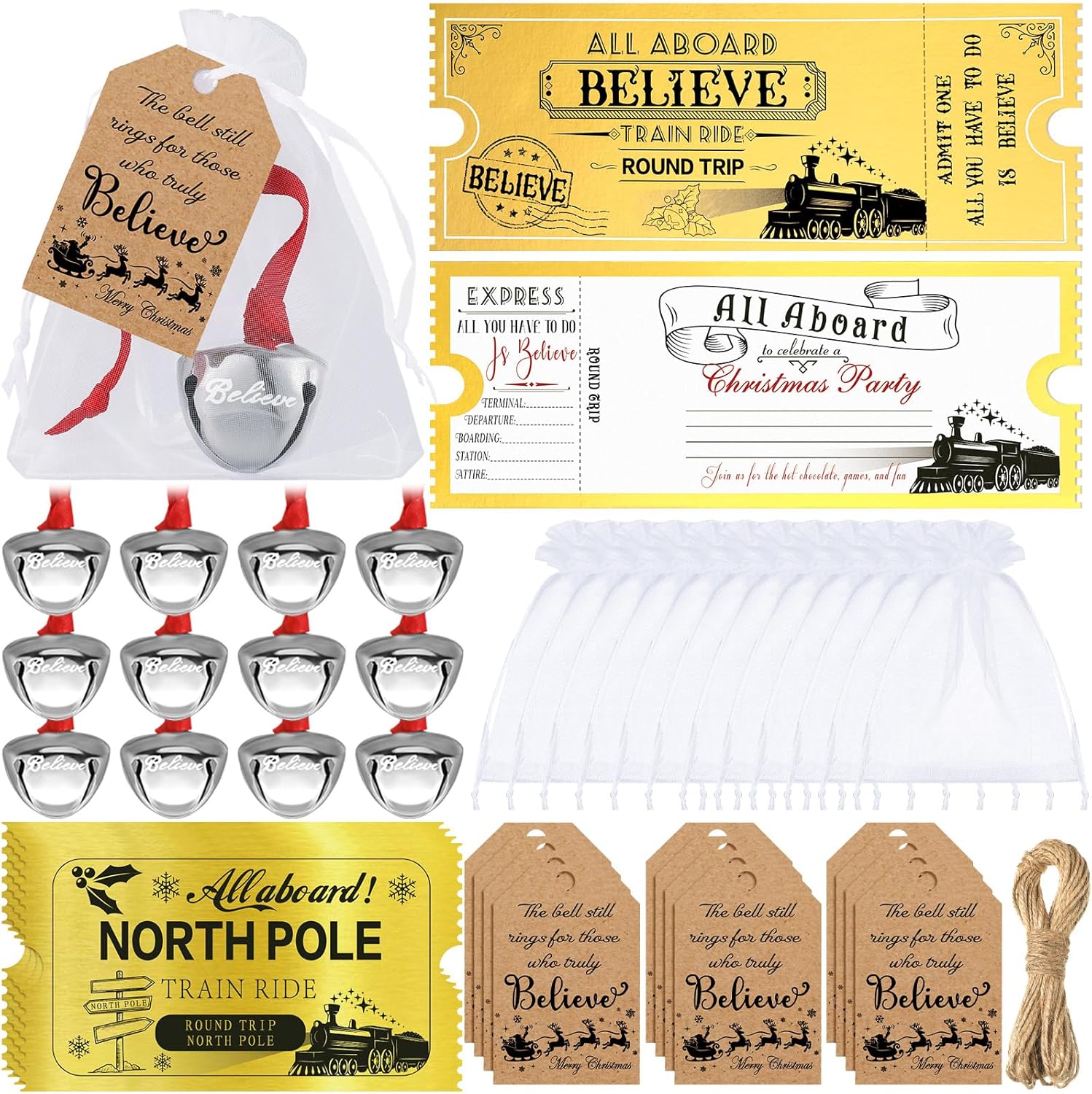 Polar Express Christmas Party Supplies - We Like To Party Plan