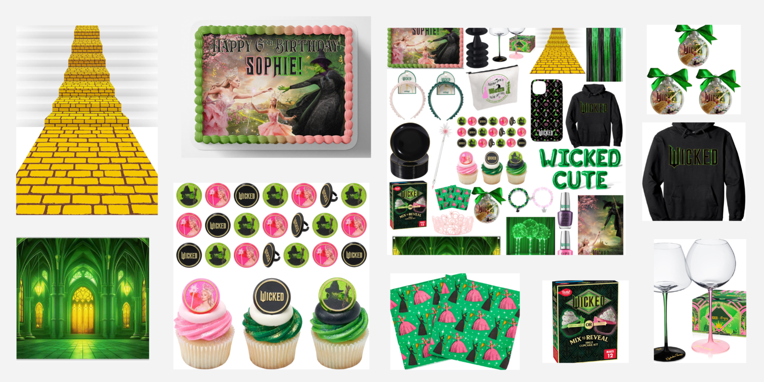 WICKED Theme Party Supplies - We Like To Party Plan