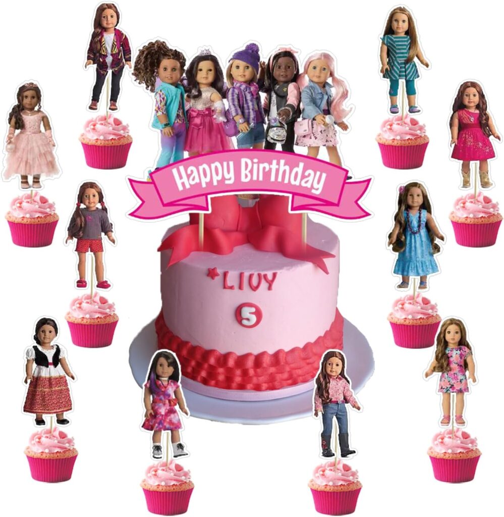 American Girl Doll Theme Party Supplies - We Like To Party Plan