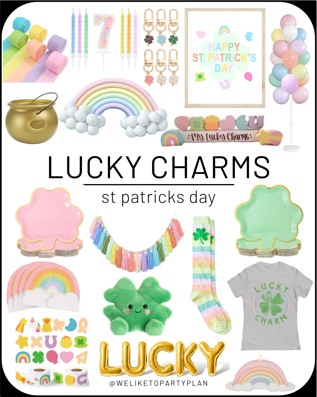 Lucky Charm Party - We Like To Party Plan