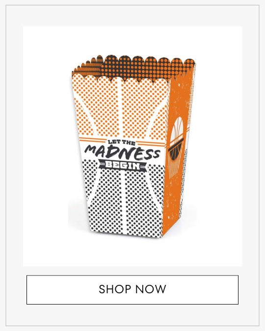 March Madness Basketball Party - We Like To Party Plan