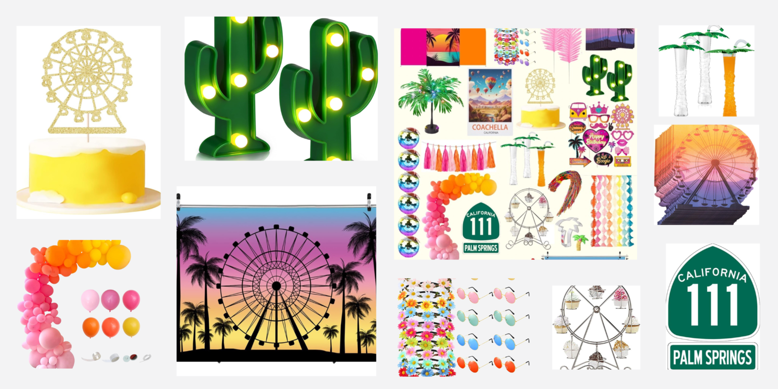 Coachella Party - We Like To Party Plan
