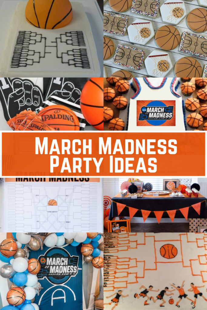 March Madness Basketball Party - We Like To Party Plan