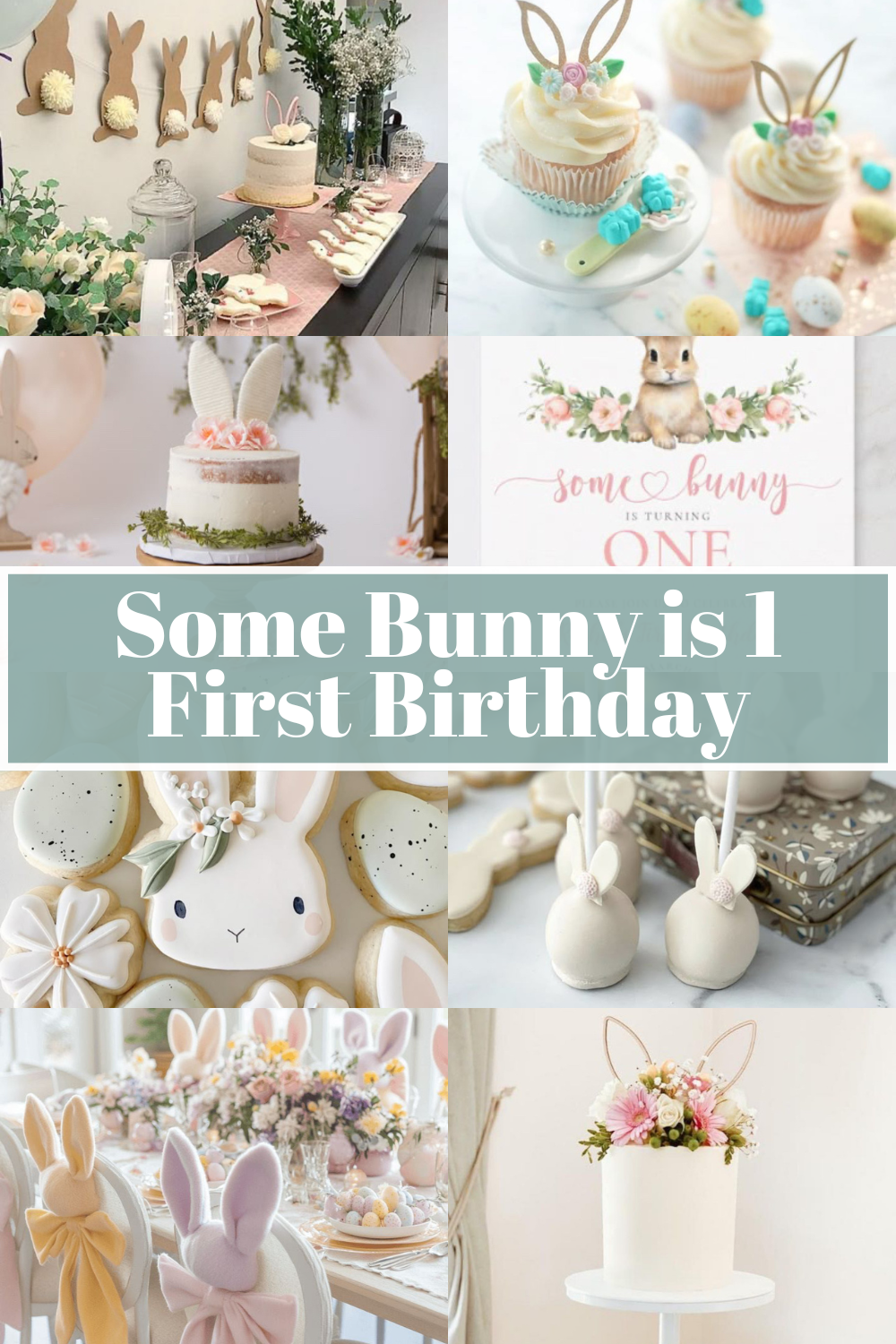 Some Bunny is One 1st Birthday Party - We Like To Party Plan