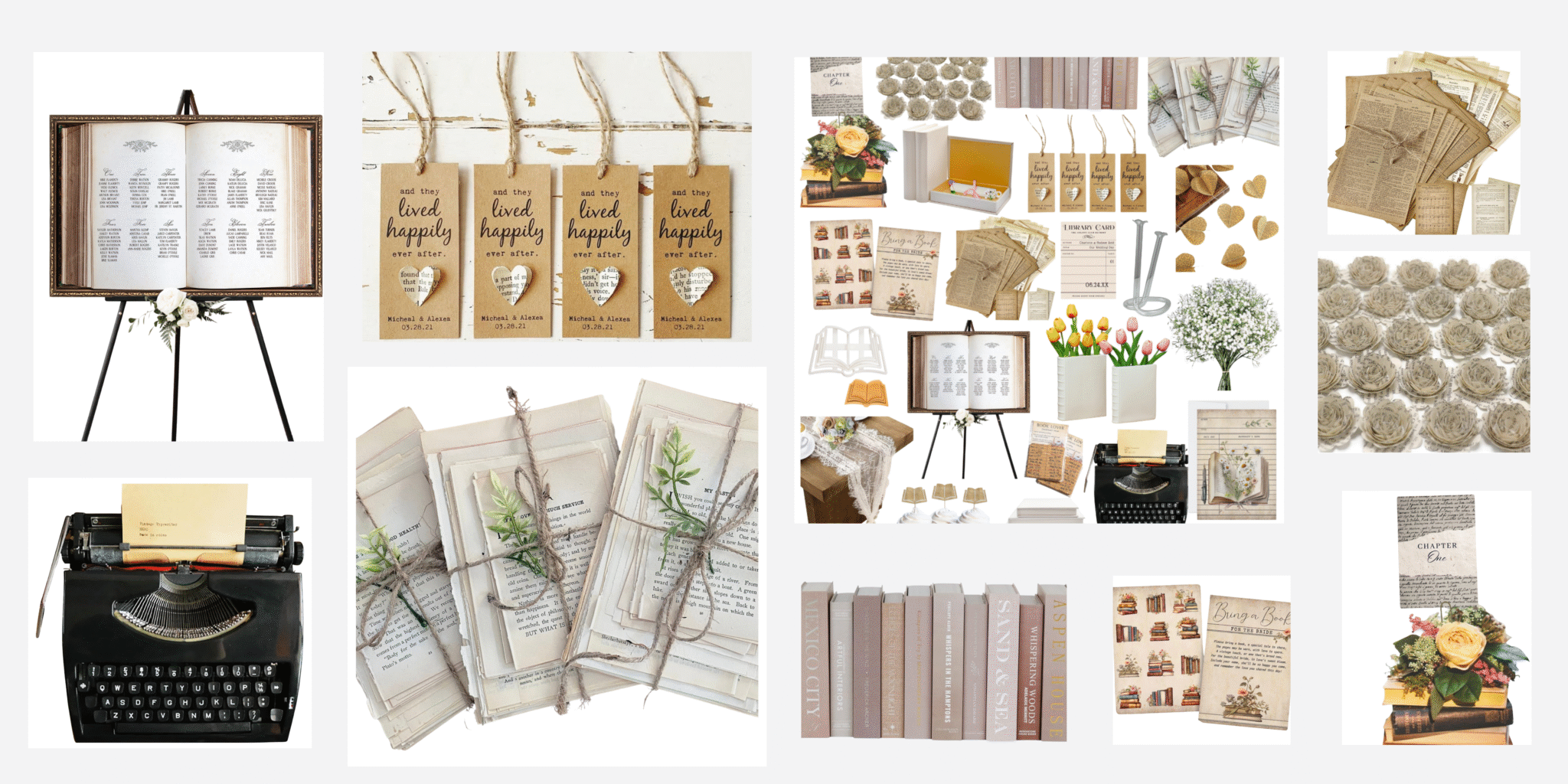 Her Next Chapter Bridal Shower - We Like To Party Plan