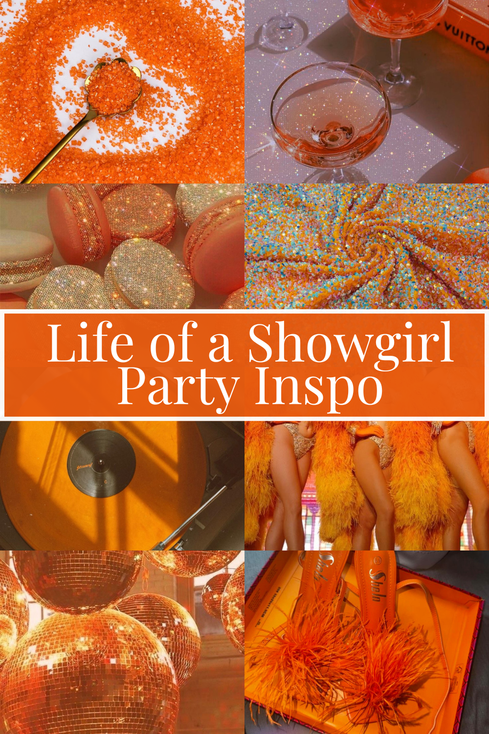 The Life of a Showgirl Party - We Like To Party Plan